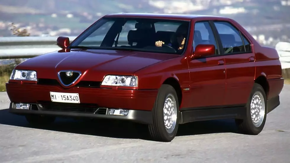 ALFA 156 na ceste typu troch štvrtín