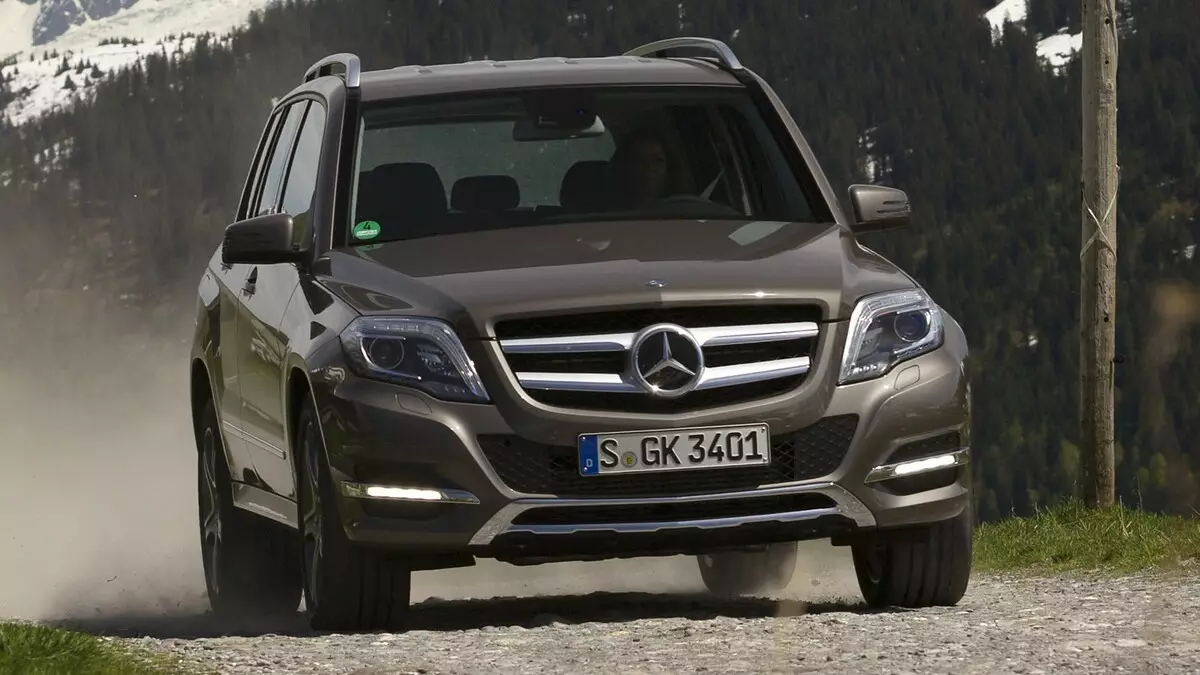 Í myndinni: Mercedes-Benz GLK