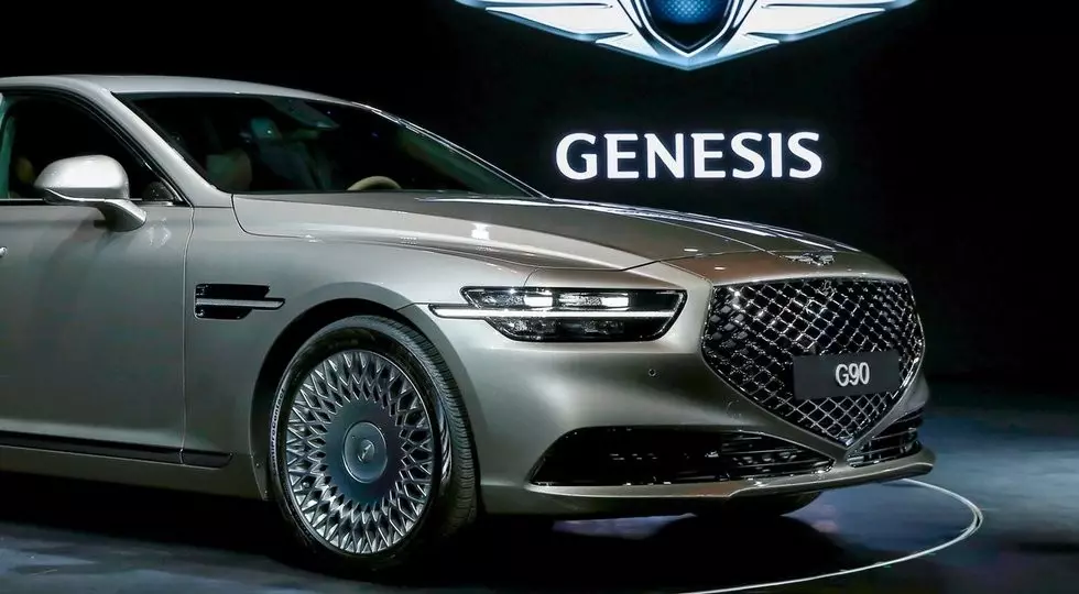 Sedan Genesis G90：新设计，前电机和Agen 29921_6