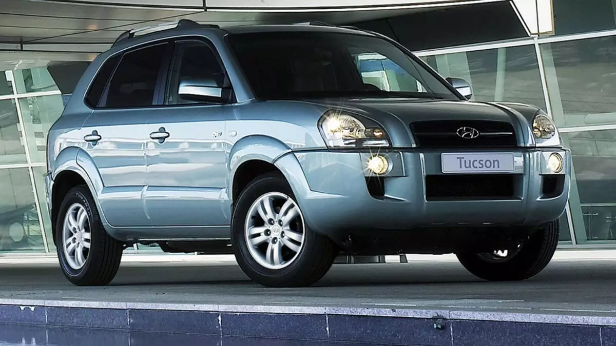 Hyundai Tucson wrâldwiid '2004-09