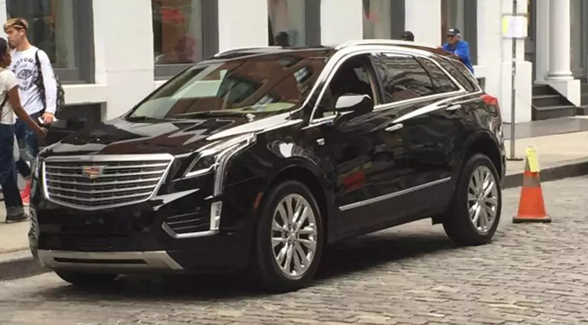 Nettverket fikk de første bildene av den nye Cadillac XT5 Crossover 29985_1