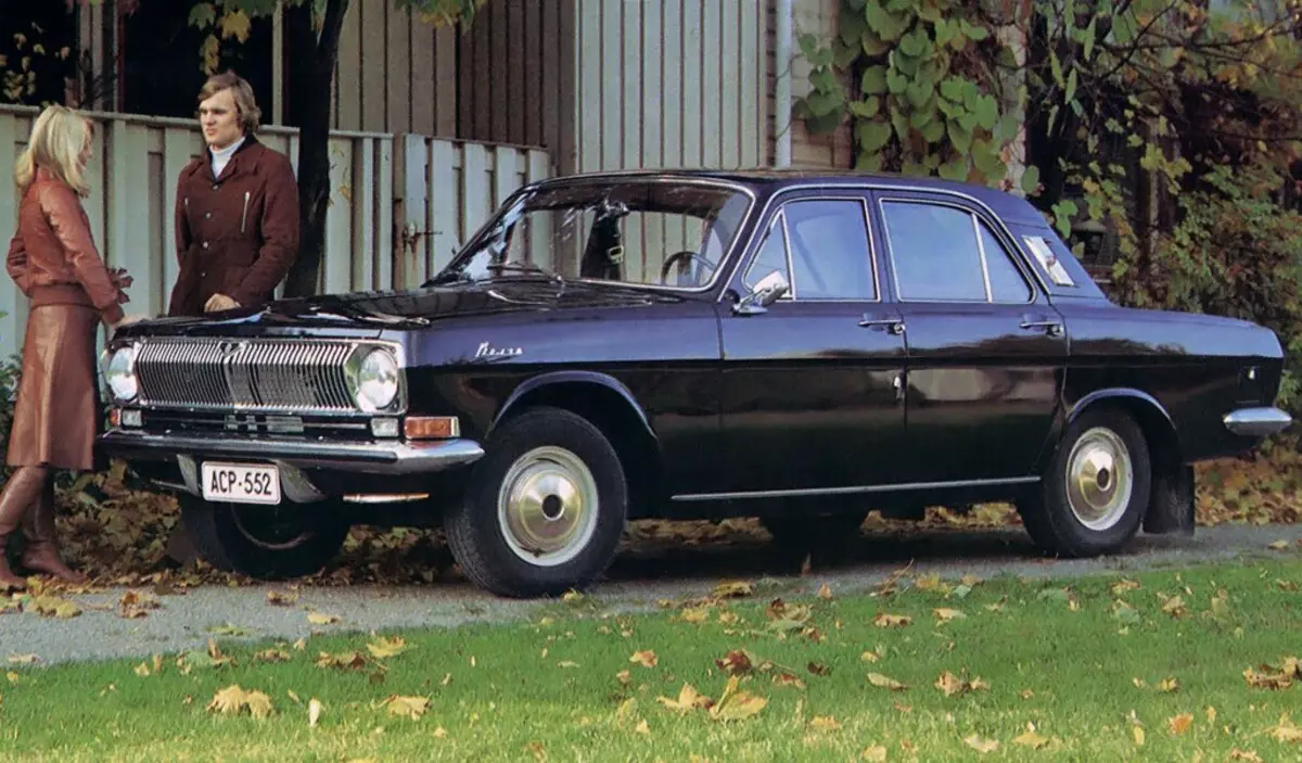 ในภาพ: GAZ-24 Volga '1968-85