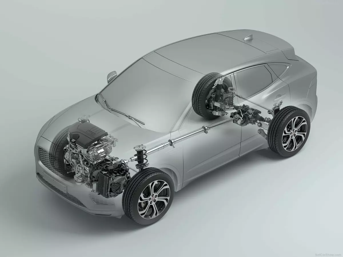 Jaguar đã giới thiệu chiếc crossover E-Pace mới: giá được biết đến ở Nga 30179_4