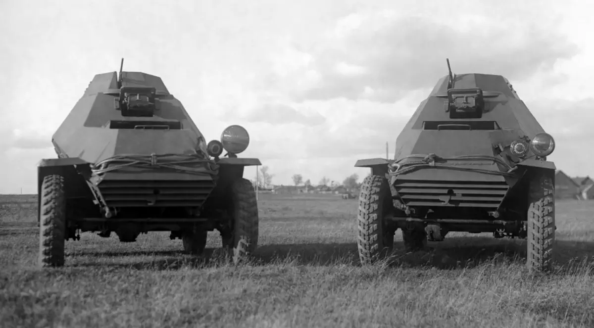 Héroes de su tiempo: comparación de la tecnología con ruedas del Ejército Rojo y Wehrmacht 30281_17