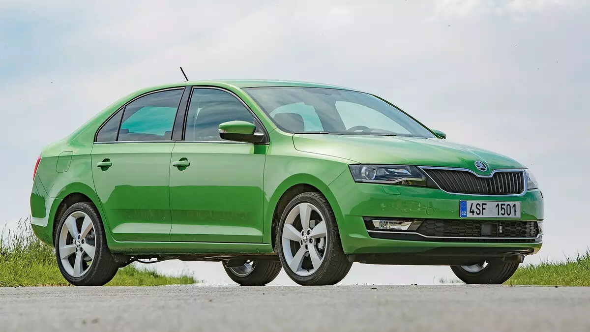 Trong ảnh: Skoda Rapid '2017