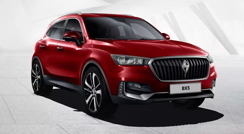 Borgward a apporté dans les tests Crossover 