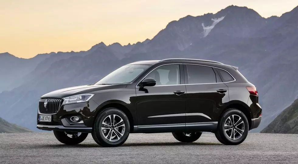 Borgward a apporté dans les tests Crossover 