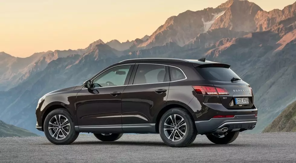 Borgward a apporté dans les tests Crossover 