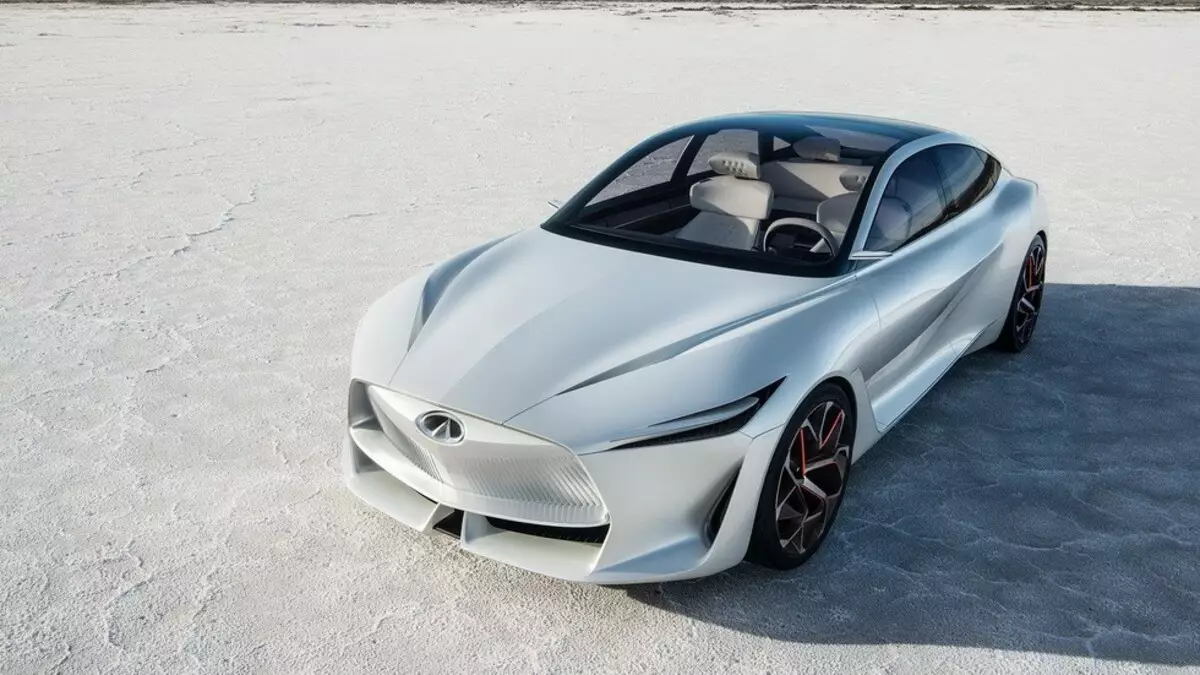 Ipinakilala ng Infiniti ang isang futuristic sedan Q inspirasyon sa Detroit. 30810_1