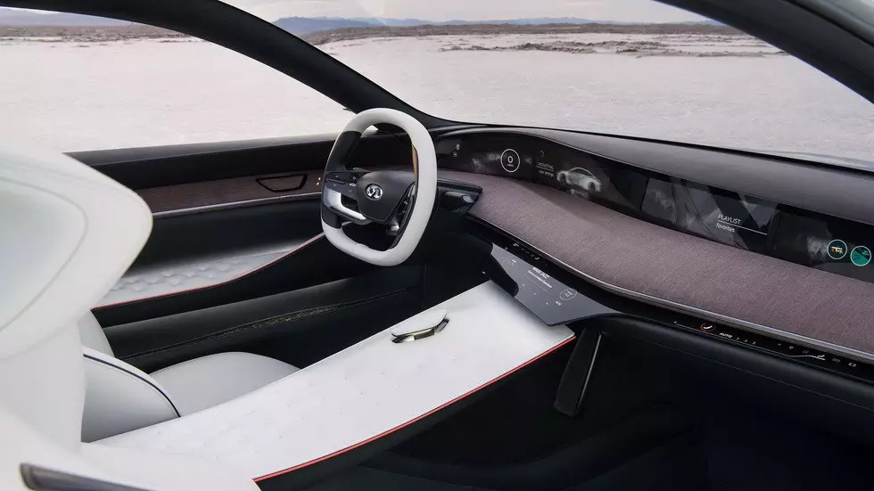 Infiniti introduziu uma inspiração futurista sedan Q Introit 30810_13