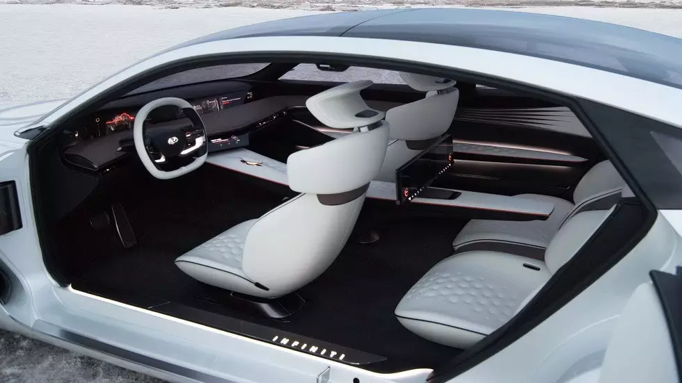 Infiniti introduziu uma inspiração futurista sedan Q Introit 30810_14