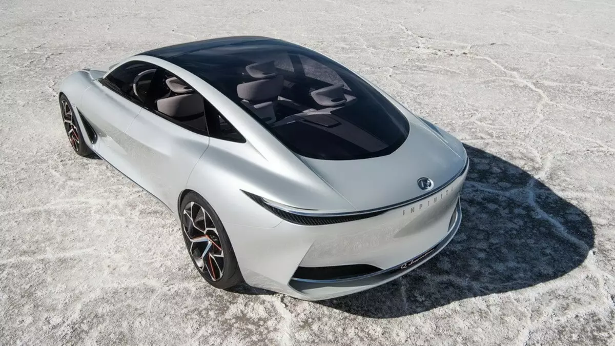 Infiniti het 'n futuristiese sedan Q inspirasie in Detroit bekendgestel 30810_2