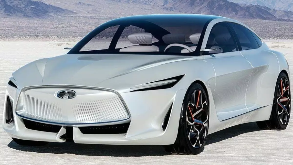 Infiniti introduziu uma inspiração futurista sedan Q Introit 30810_9