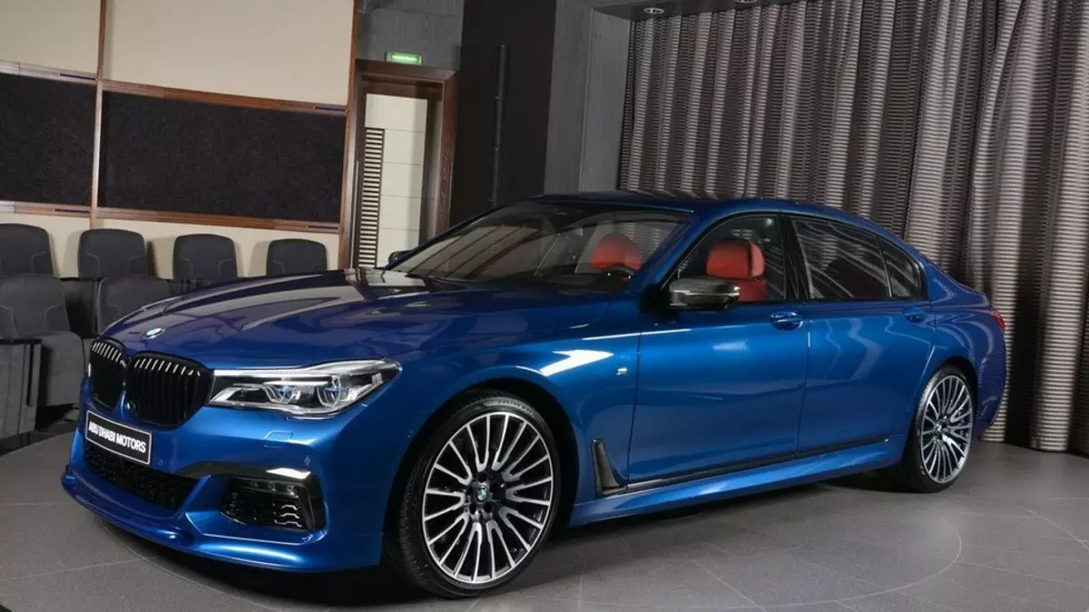 Egyedülálló BMW 750LI eladása Abu Dhabi-ban 30880_1