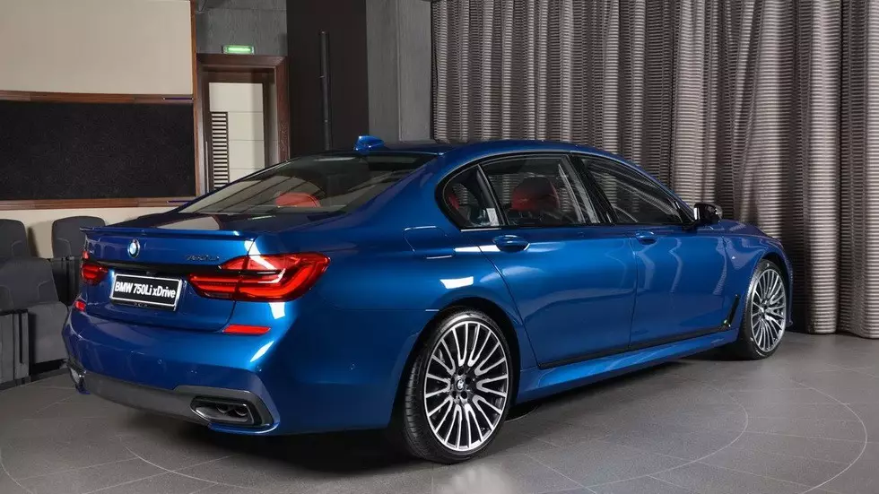 Egyedülálló BMW 750LI eladása Abu Dhabi-ban 30880_2