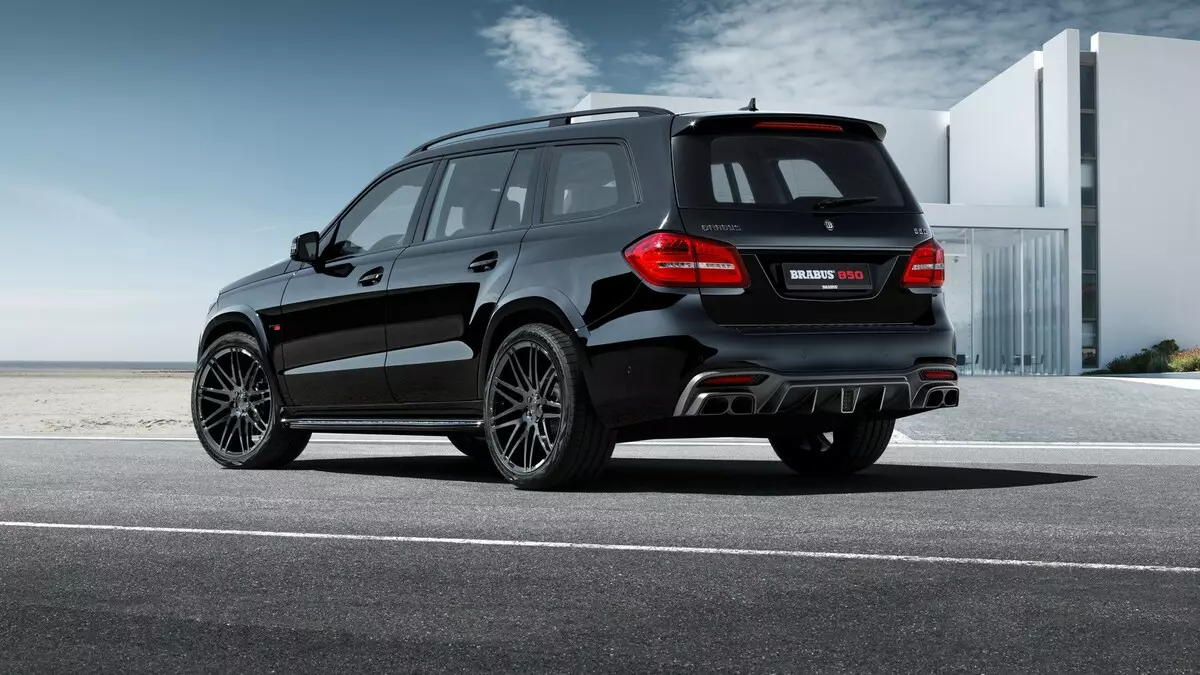 I-Brabus isebenze kwiflegi ye-Mercedes-Benz GLS 31053_2