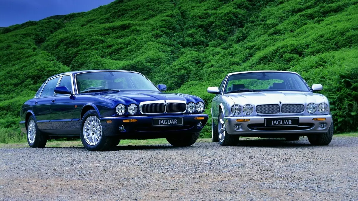 În fotografie: Jaguar XJ '1994-2003