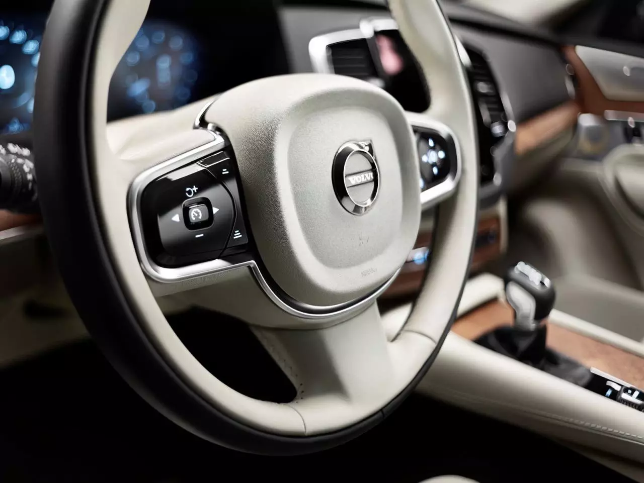 Interior of Volvo XC90 second generation