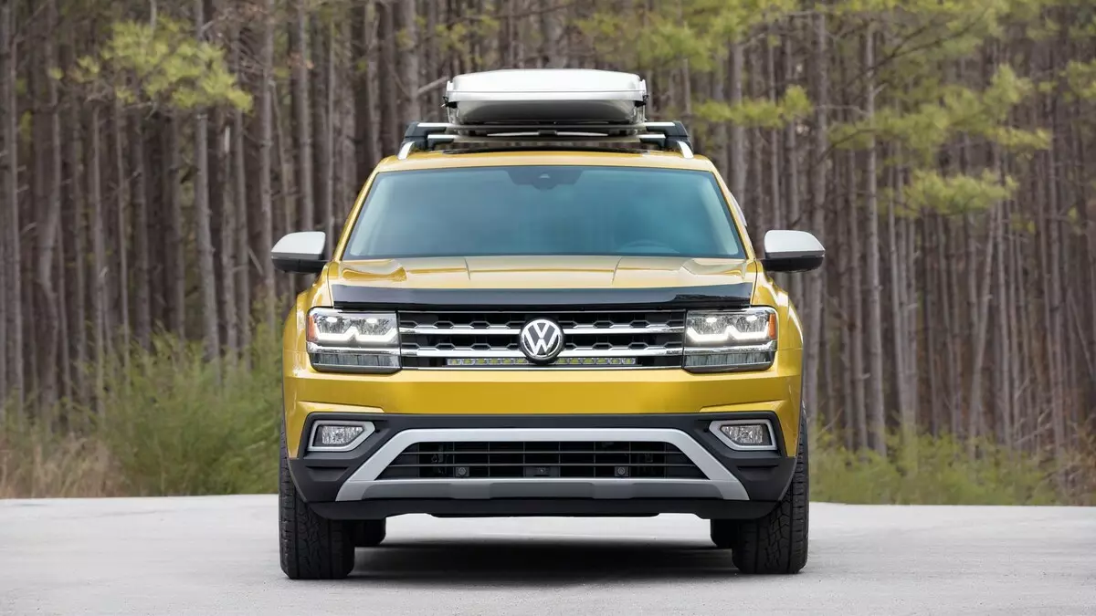 Volkswagen Atlas ma laħqux il-valutazzjoni massima tas-sigurtà 31623_1