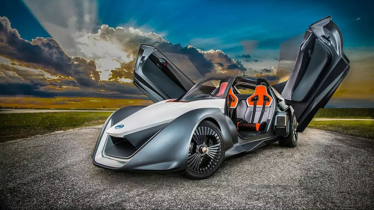 În fotografie: prototip Nissan Bladeglider