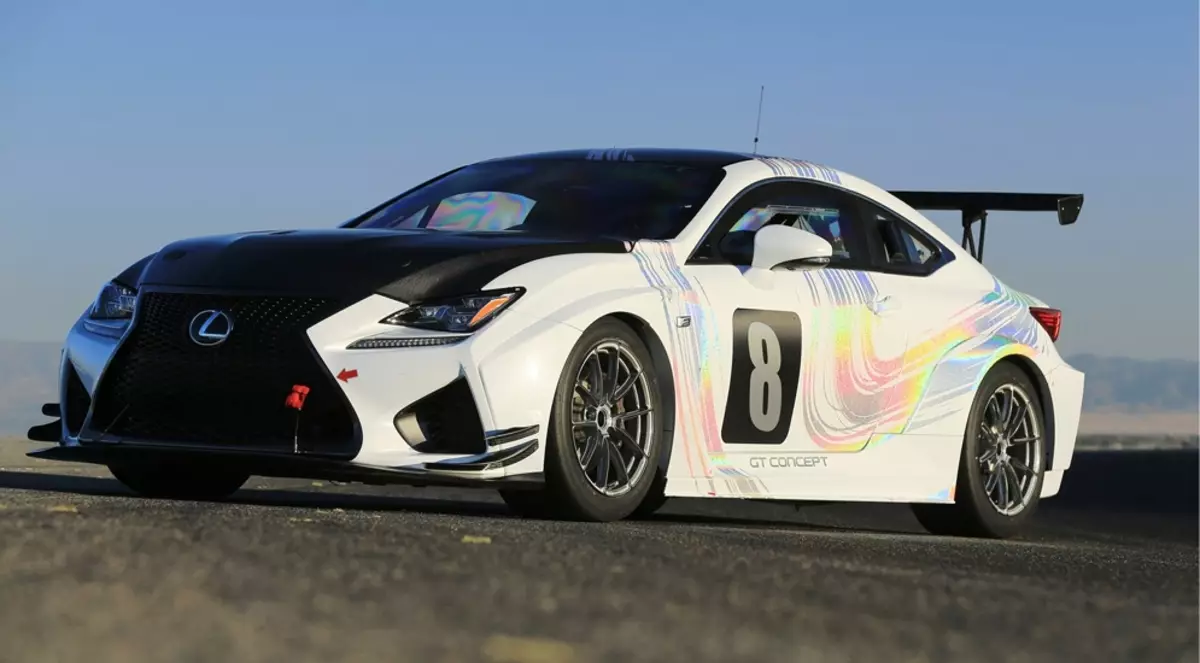 Lexus will send the concept of RC F GT climbing the hill 316_1