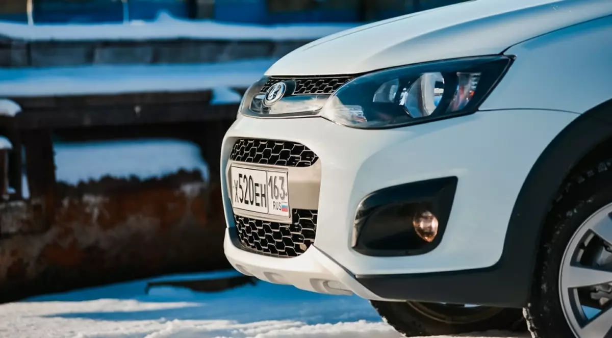 Petit, mais explicite réussite: essai routier lada kalina croix avec AMT 31736_2