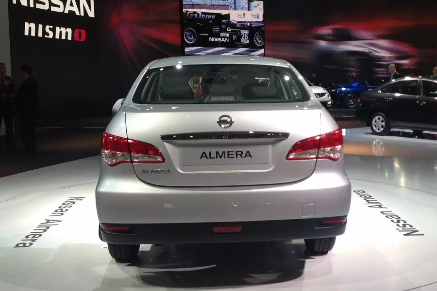 NISSAN ALMERA NOVO.