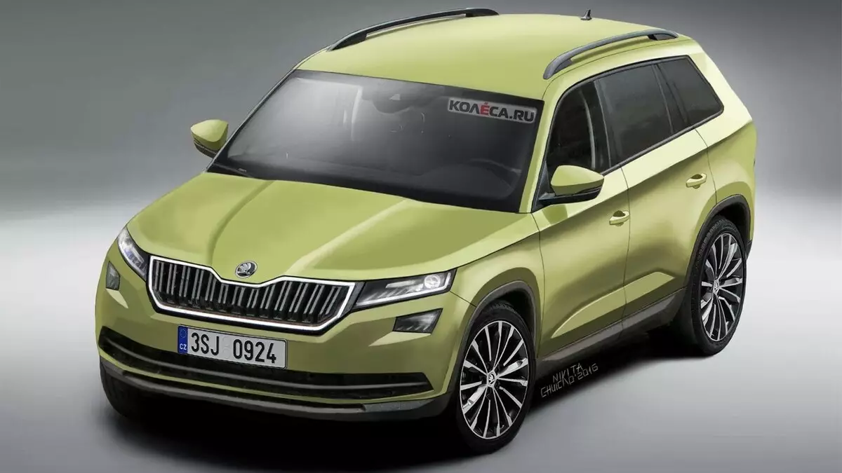 Skoda Kodiaq izmēra