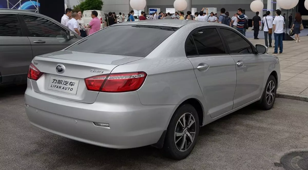 Lifan Solano ຄົນຮຸ່ນໃຫມ່ຈະປາກົດຢູ່ປະເທດຣັດເຊຍໃນປີ 2016 31991_2