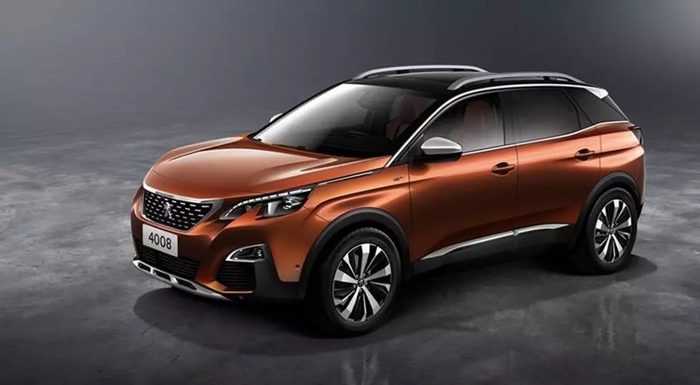 Präsentierte neue Peugeot 4008 für den chinesischen Markt