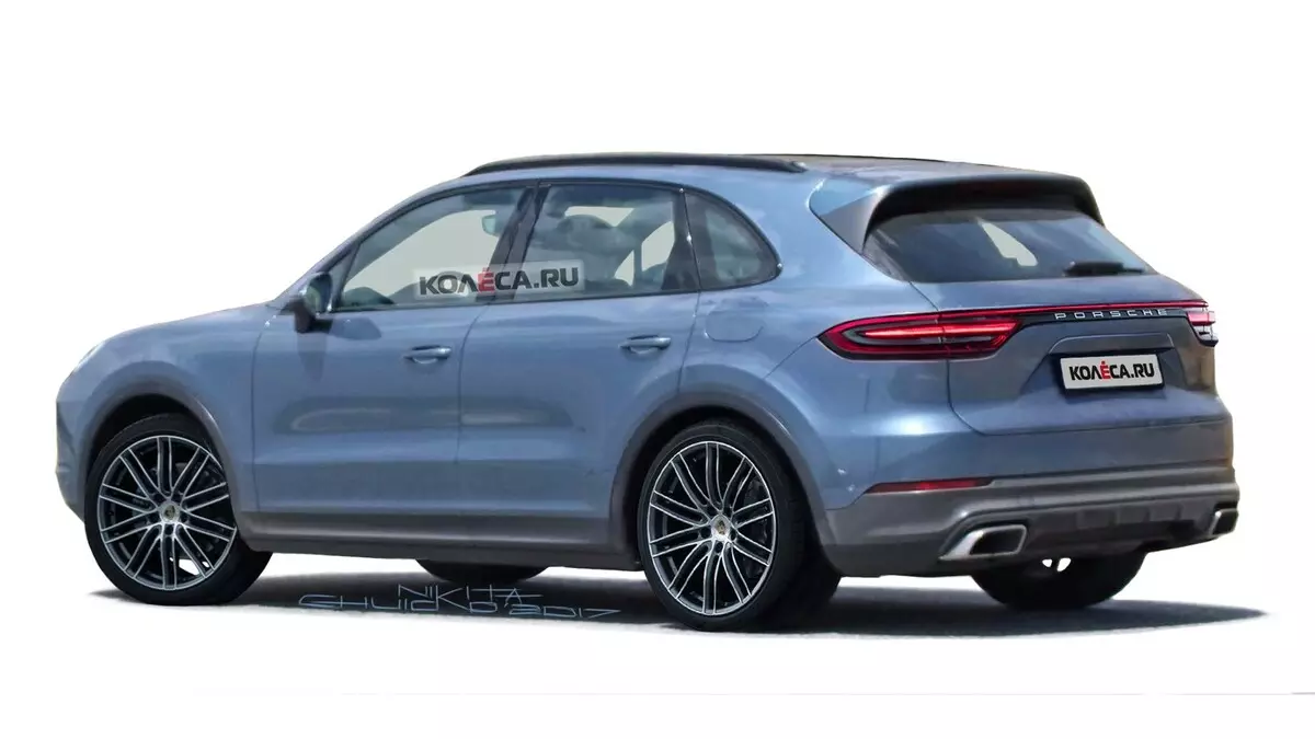 Porsche cayenne rear2.