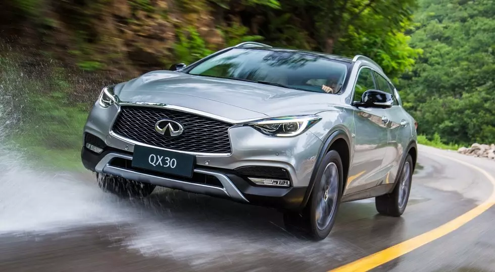 קומפקטי Crossover Infiniti QX30 עבור רוסיה: תצורה 32160_1