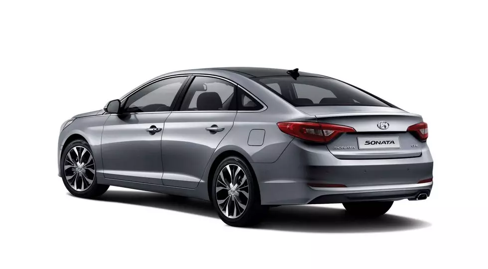 Uppfært Hyundai Sonata Sedan: Opinberar myndir 32246_5