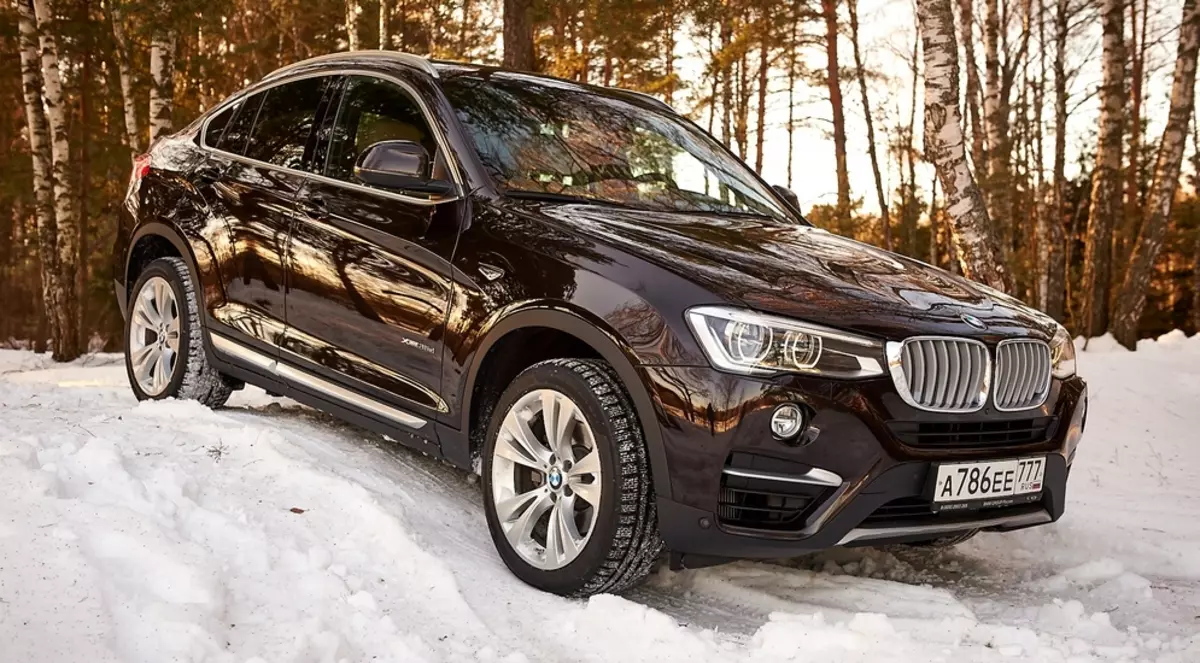 Drive de proba BMW X4: Diesel Raissed contra o equilibrio de xénero 3231_46