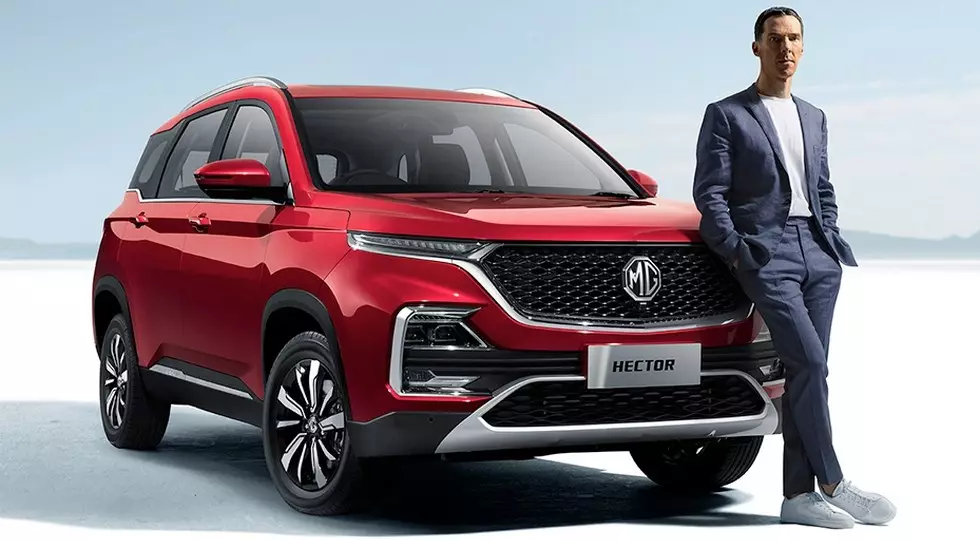 Для просування MG Hector найняли відомого британського актора Бенедикта Камбербетч