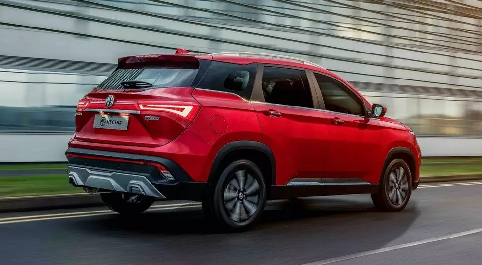 MG Hector Crossover överträffad relaterad Chevrolet Captiva 32349_9