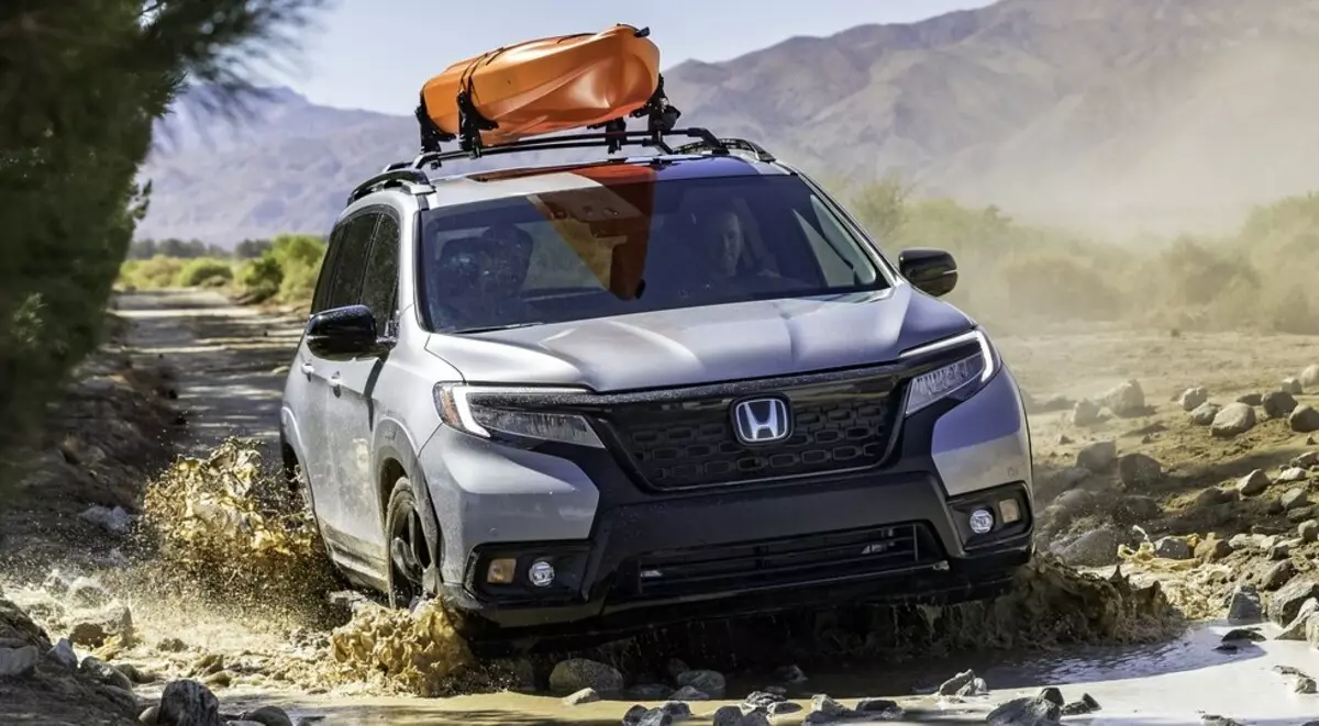 Crossover Honda Passport: pilot 