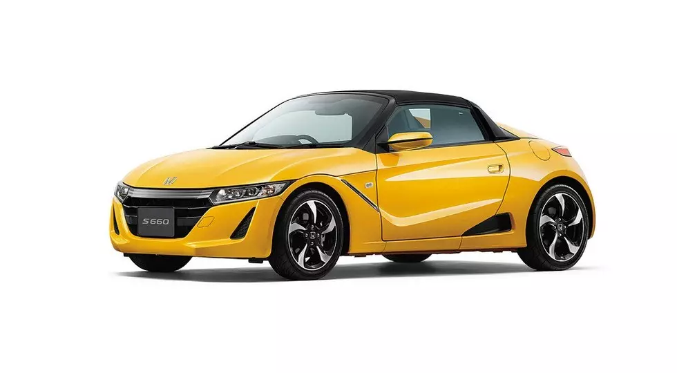 Küçük Rhodster Honda S660'ın 