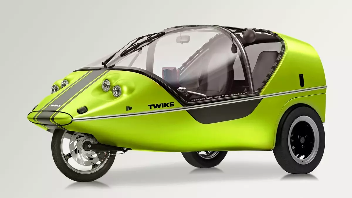 Twike 5 pedal híbrido - para os amantes dos ricos suor a unha velocidade de 200 km / h 32509_1