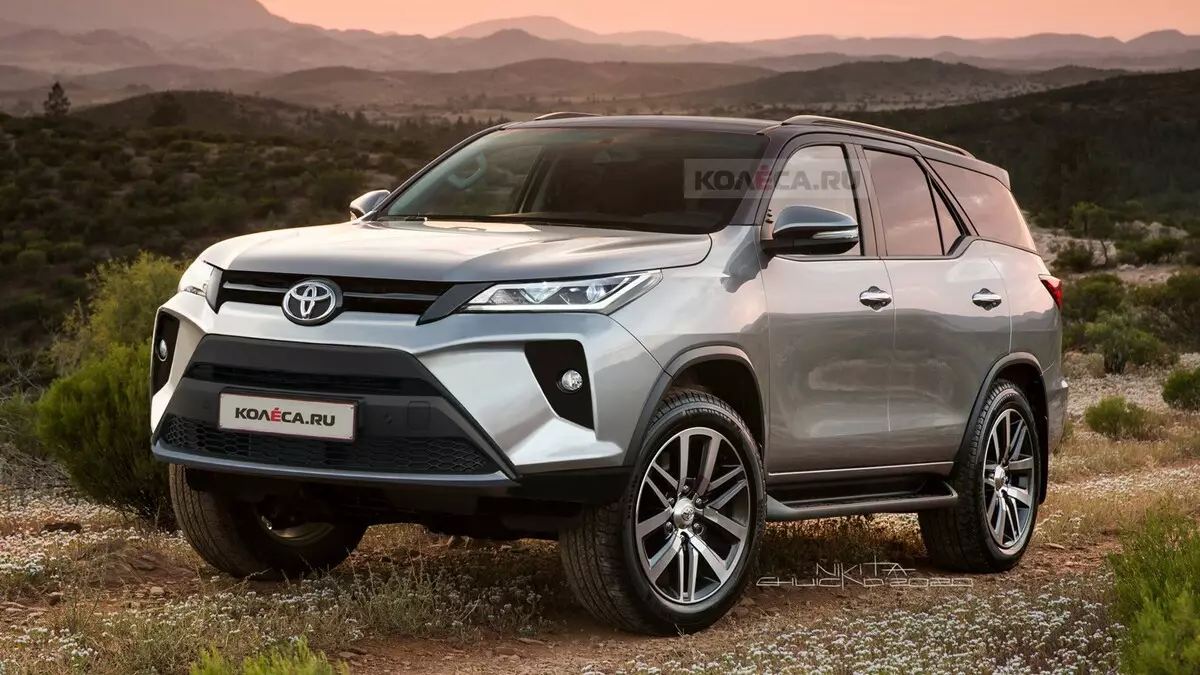 Toyota Fortuner'i bərpa etmək. 32525_1