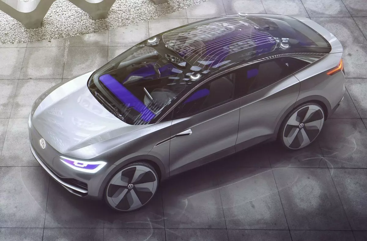 Compact Electric Crossover Volkswagen i.d. Crozzz ditunjukkan di pameran yang sudah dua kali, dan bagaimana parckarter subcompact bajet akan kelihatan seperti dengan salur keluar, sementara tidak diketahui.