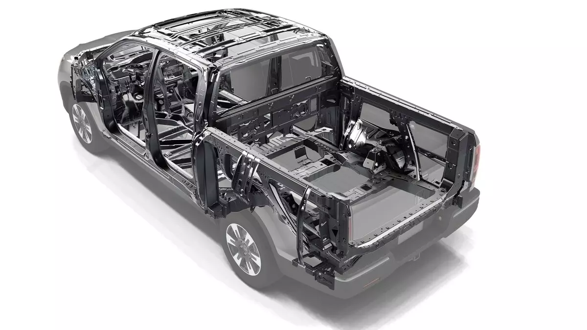 Honda Ridgeline: Pickup Market Offersider жаңа «Автоматты» жаңартылды және алды 32565_15
