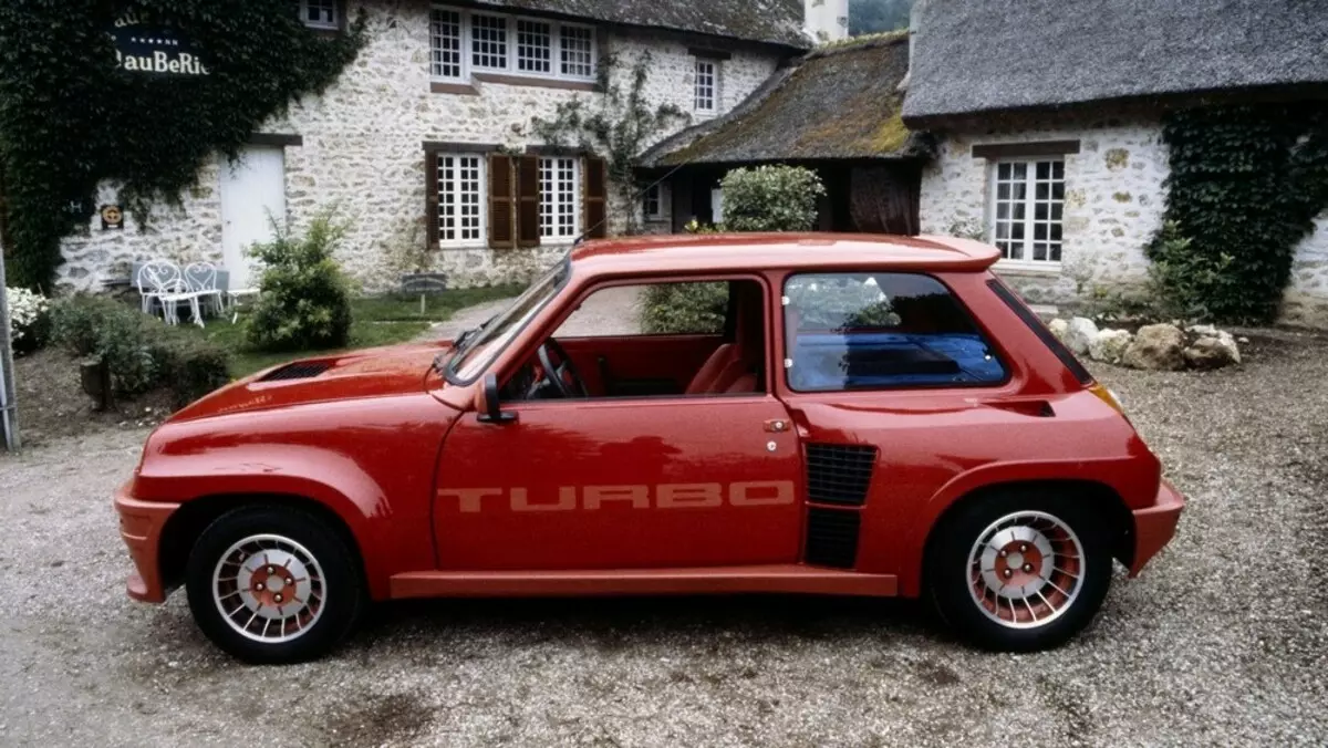 Die geskiedenis van die ontwikkeling van Turbocharyou in Renault 32588_16