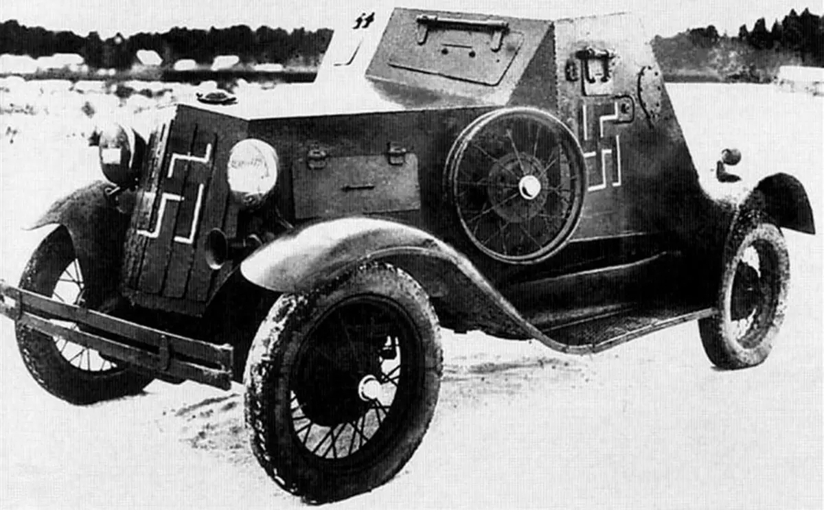 Trophy Armored Car D-8