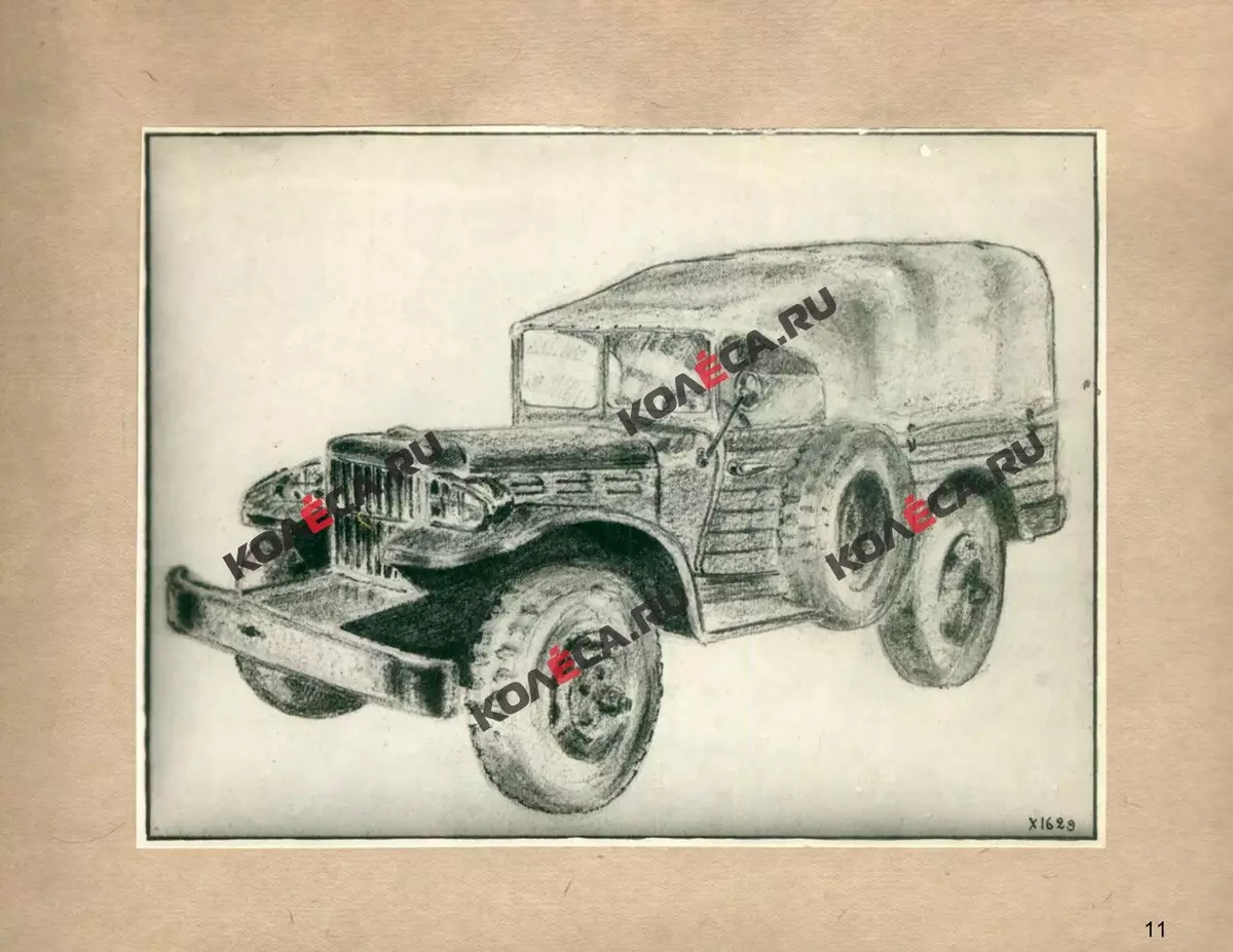 Jumi Juma. Ca și în URSS, în timpul războiului, a apărut Dodge 3/4, dar numai pe hârtie 32629_10