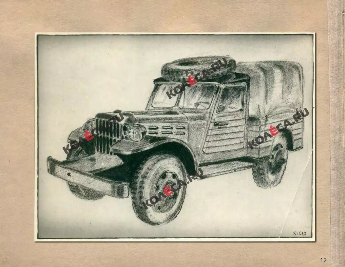 Jumi Juma. Ca și în URSS, în timpul războiului, a apărut Dodge 3/4, dar numai pe hârtie 32629_11