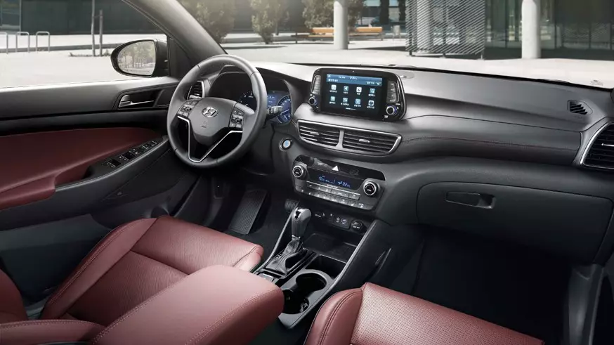 Hyundai Tucson Nova generació va aparèixer en fotos oficials. Obert i interior 32727_5