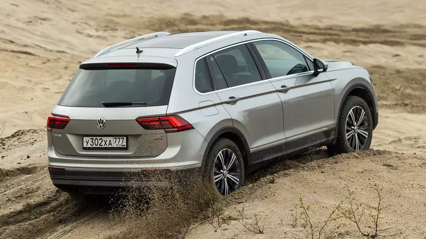 Ku soo dhowaada balanta: Volkswagen Tiguan iyo Artheon waxay noqon doonaan Beelo dib loo soo celin karo 32747_3