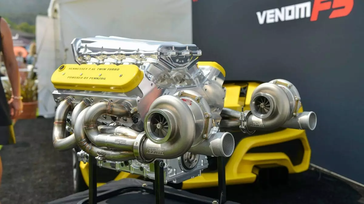 Hennessey botoi karakteristikat dhe fotot e venomit të motorit 1600-energjisë F5 32833_1