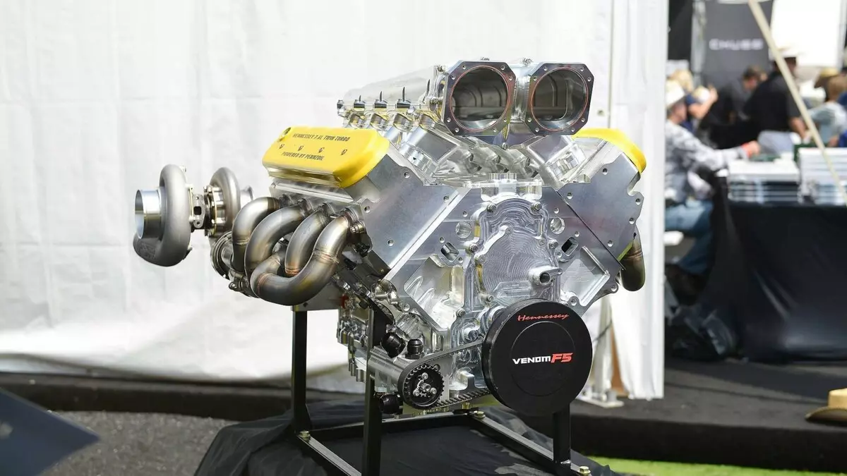 Hennessey published characteristics and photos of the 1600-power engine Venom F5 32833_2
